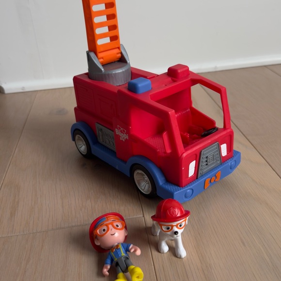 Blippi | Toys | Blippi Red Fire Truck Toy For Kids | Poshmark